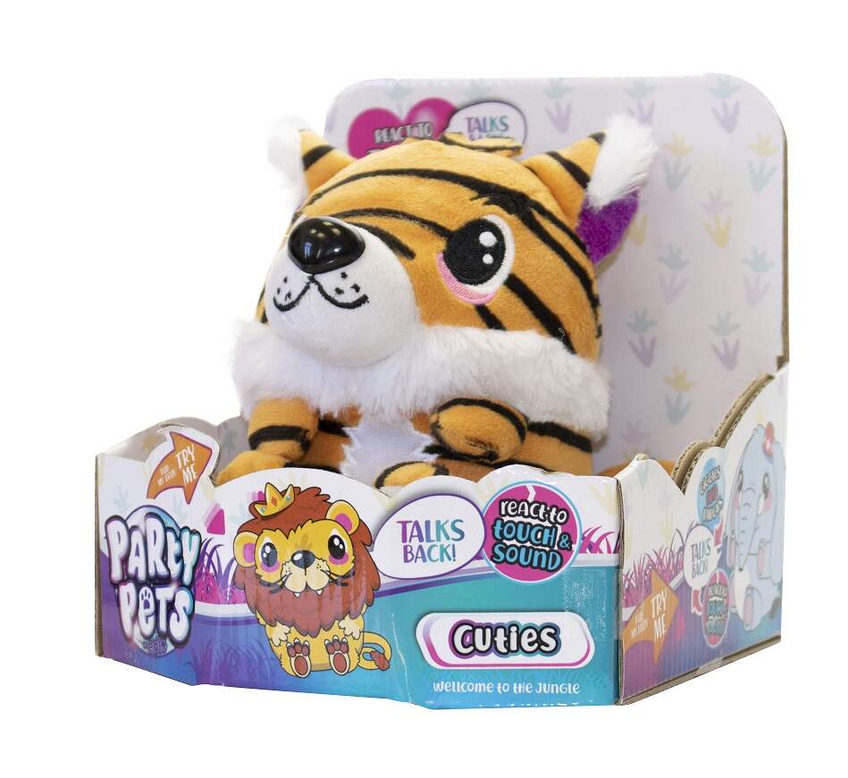 Интерактивный питомец RoboPets – Тигр-повторюшка, 14 см от 1toy, Т19949 ...