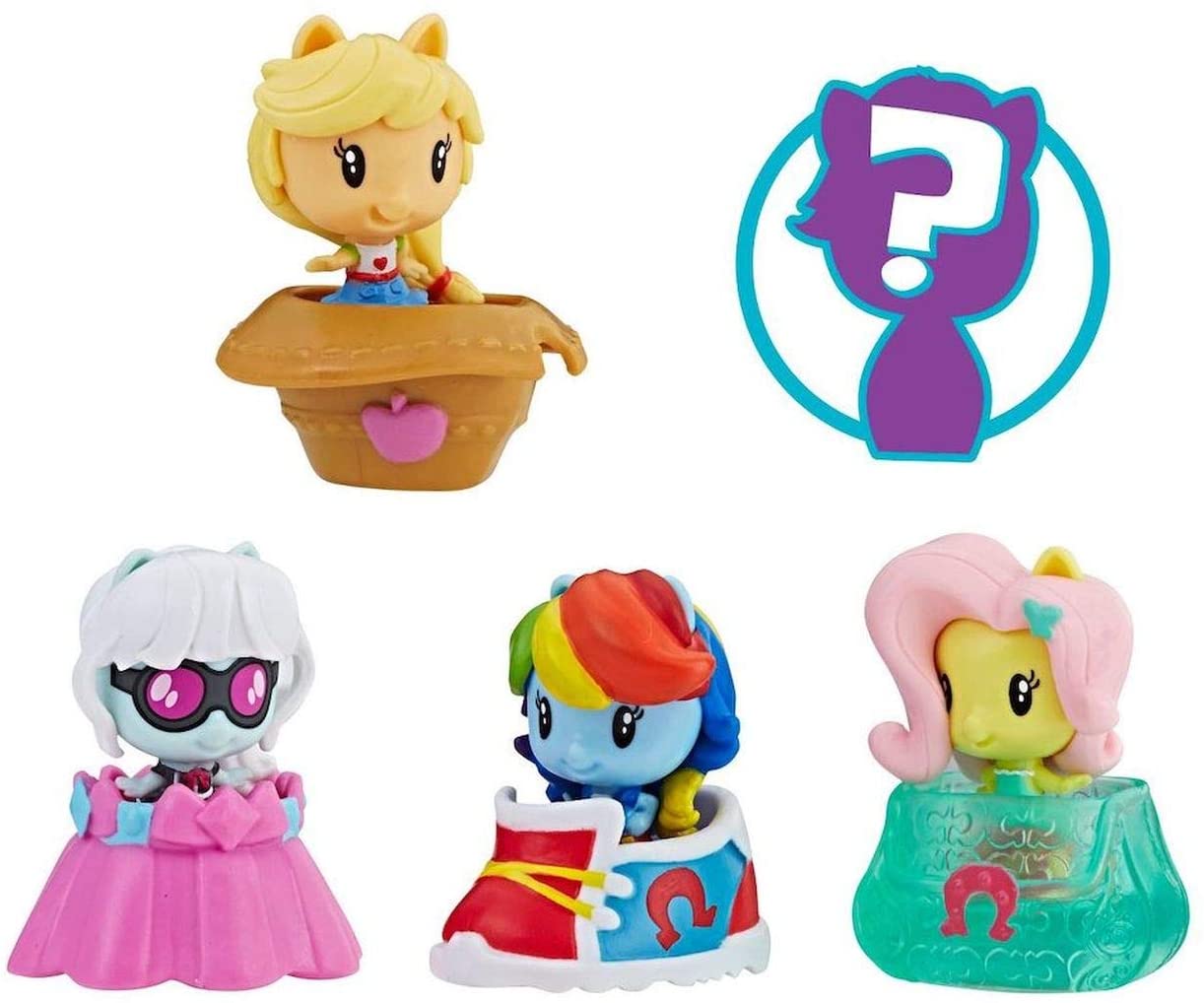 Набор фигурок My Little Pony Милашка Пони, 4 пони и сюрприз от Hasbro ...